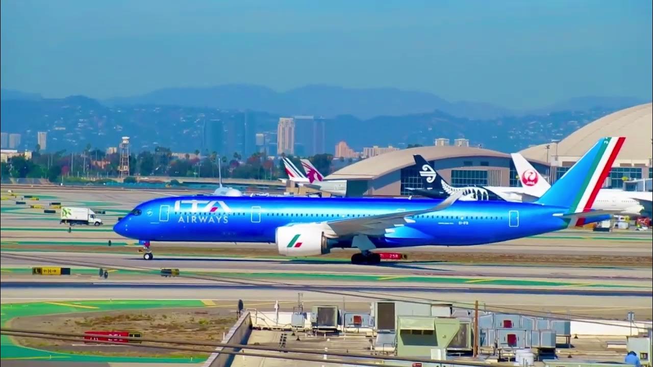 Absolutely stunning ITA 359 LAX spotting. - YouTube
