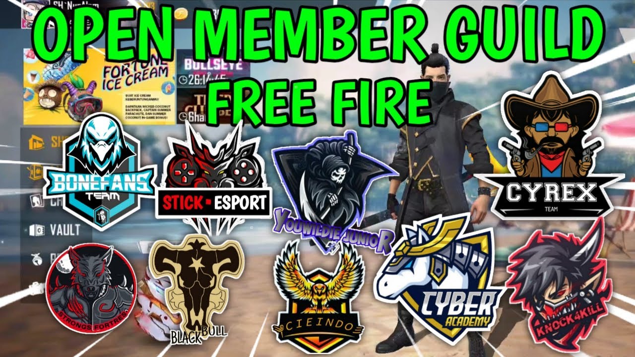 OPEN MEMBER GUILD FREE FIRE MAMANK!!! JANGAN LUPA SUBSCRIBE - FREE FIRE ...
