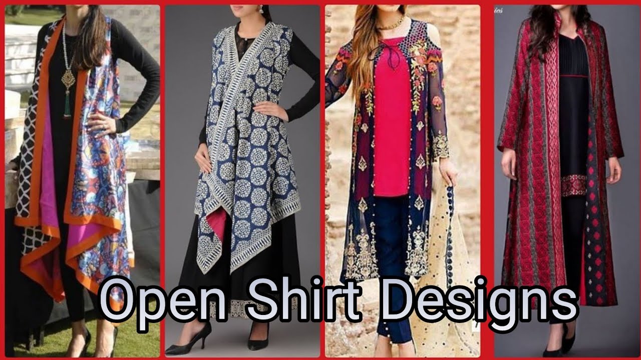 Open Shirt Design || Winner Dress Design#fashion #winterdressdesign # ...