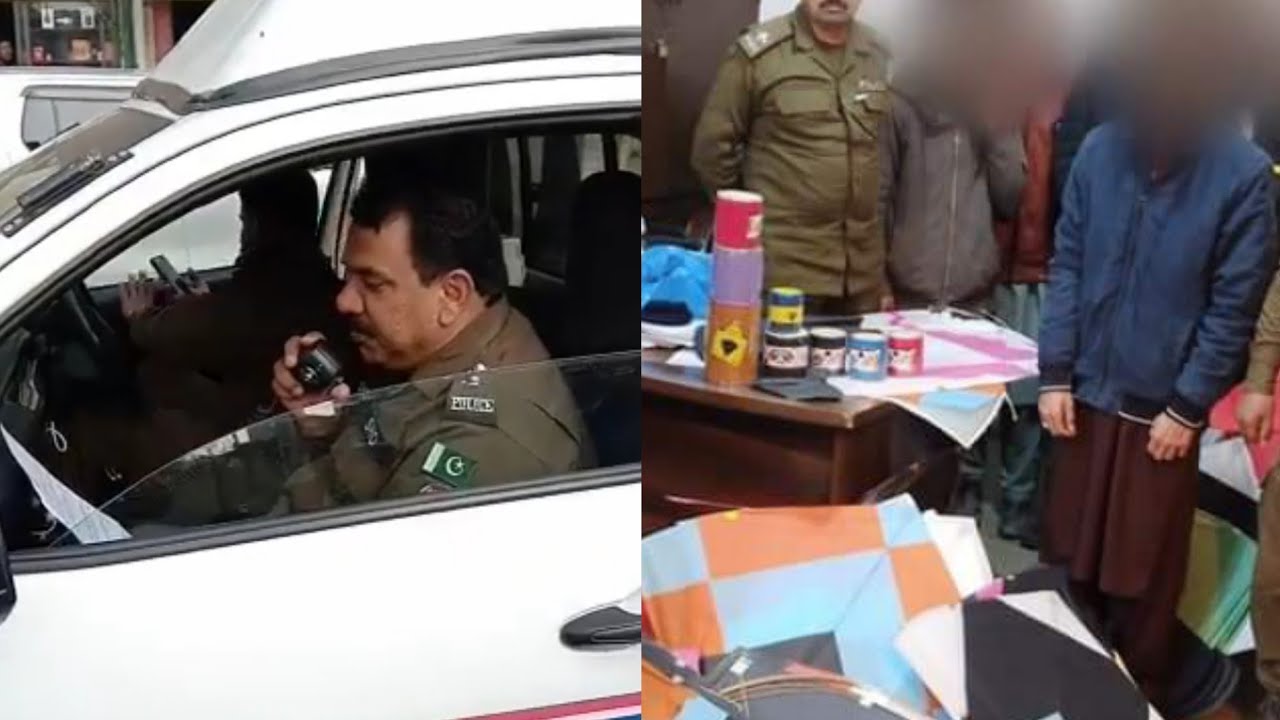 Heavy Police Raid Rawalpindi Basant 2022 - YouTube