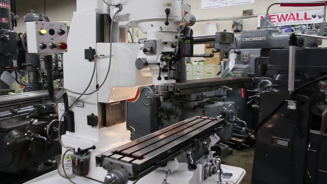 Santec RB 10 Vertical Mill #6866 - YouTube