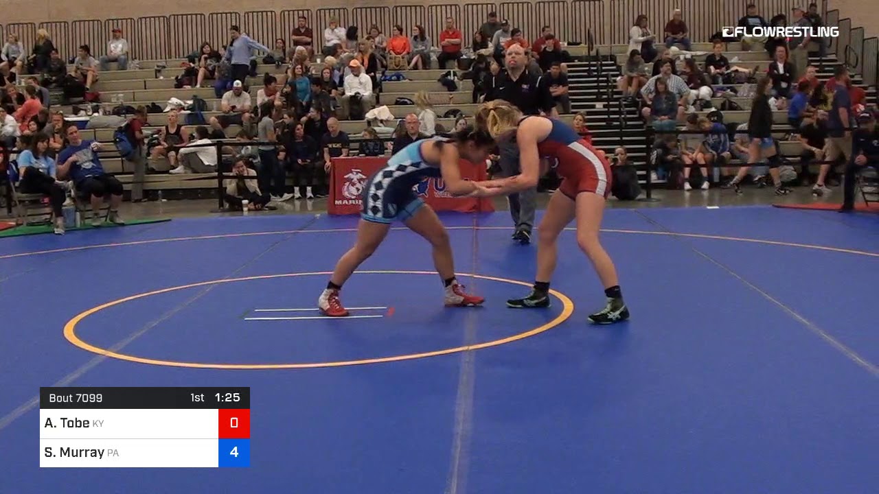57 Kg Consi Of 8 2 Ashley Tobe Team Kentucky Vs Shaina Murray Team ...