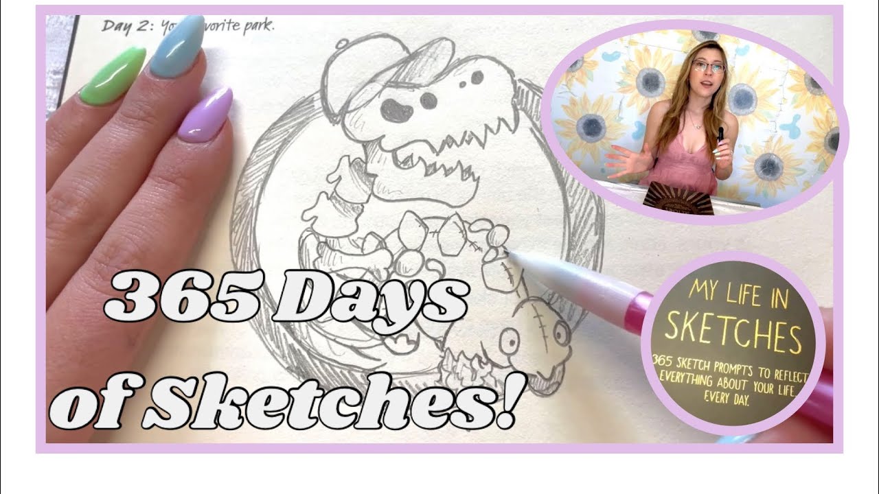 Sketch With Me! | 365 Days of Drawing Prompts - YouTube