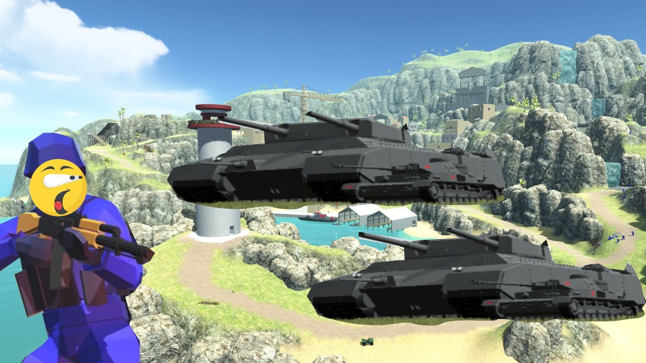 Fighting a boss in Ravenfield? - YouTube