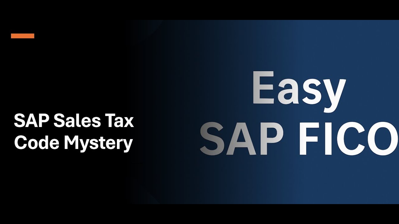 SAP Tax Code Determination in Sales Order | Step-by-Step Guide for SD ...