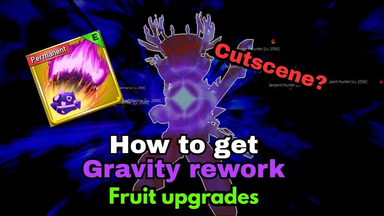 How to get Gravity rework full research (cutscene) #roblox #bloxfruits ...