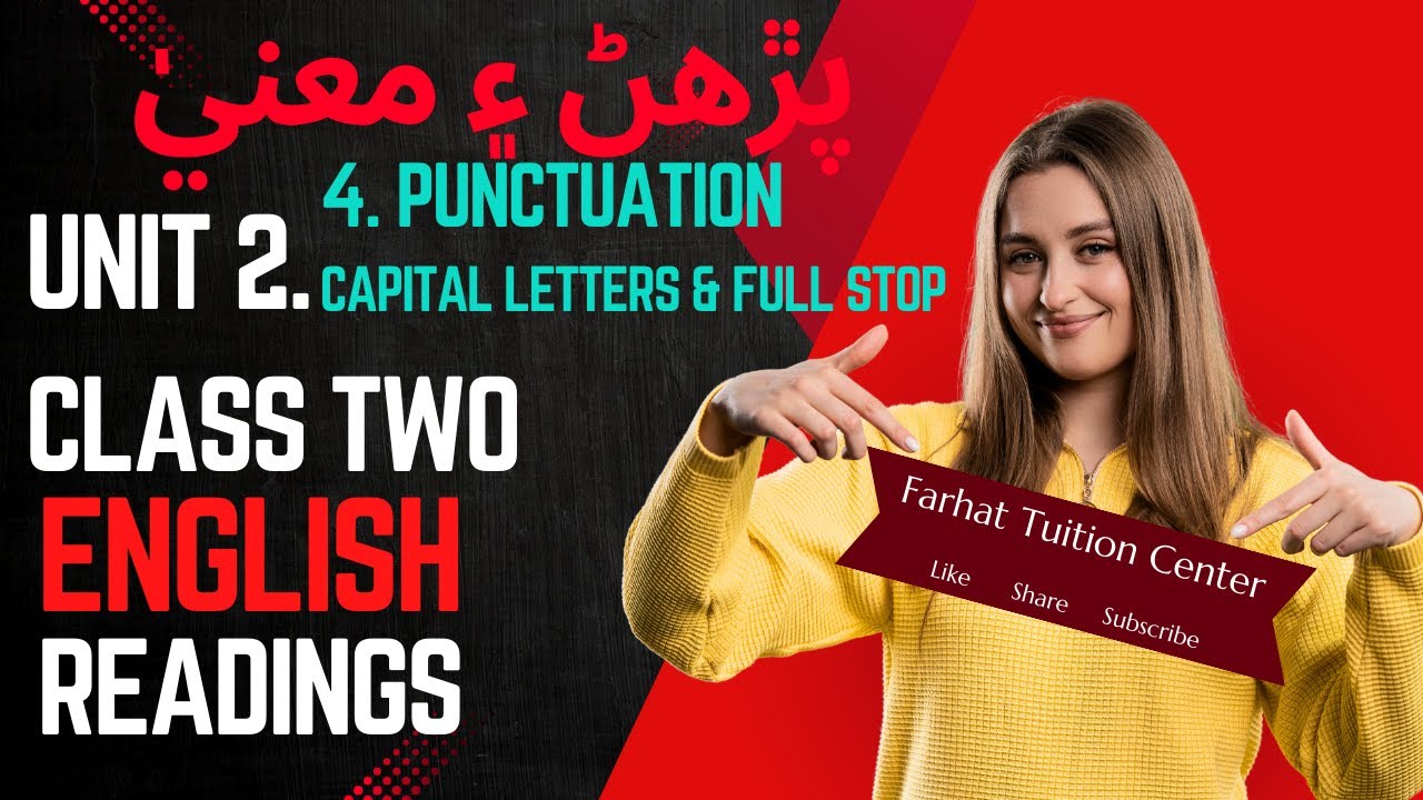 Unit 2.3 | How to use capital letters and full stop | Punctuation ...