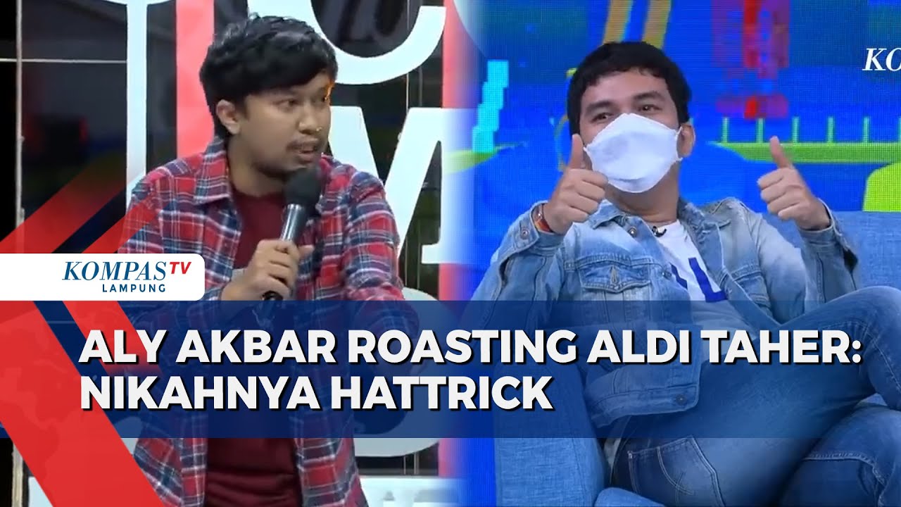 NGAKAK!! Stand Up Aly Akbar Roasting Aldi Taher: Jadi Bintang Video Klip Lagu Manusia Bodoh ...
