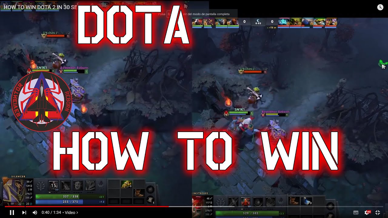 HOW TO WIN DOTA 2 IN 30 SECONDS - YouTube