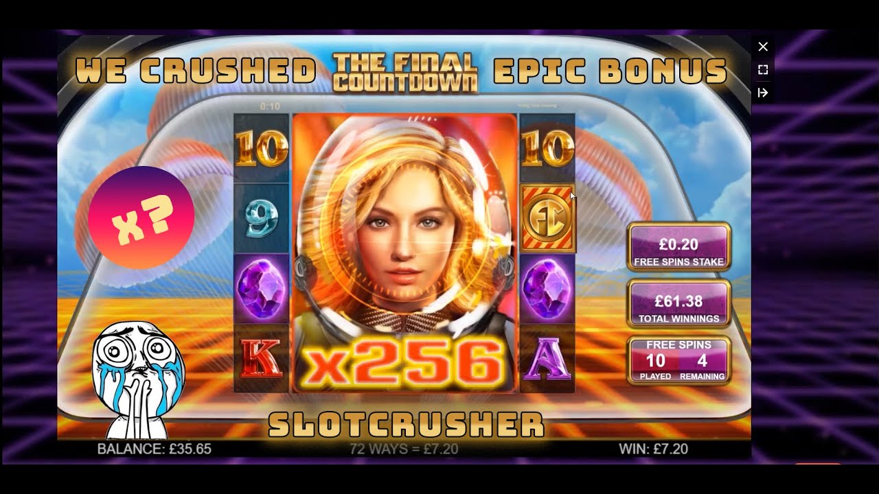 The Final Countdown MAX BONUS - HUGE WIN - WE CRUSHED THIS SLOT with an ...