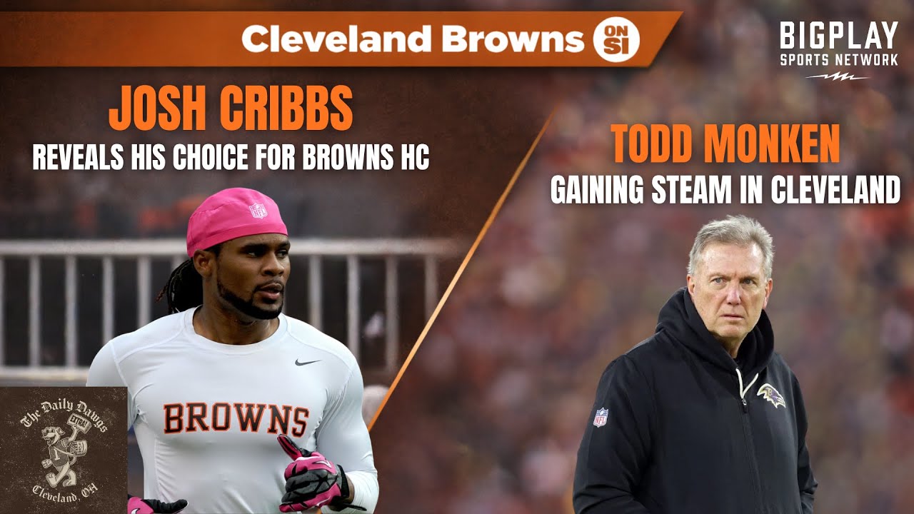 Josh Cribbs Reveals Who He Wants As The Browns Next Coach & Todd Monken ...