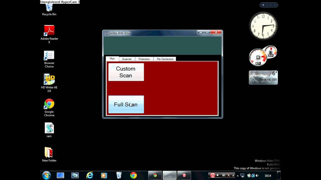 My Anti-Virus Made From Visual Basic (Working) - YouTube