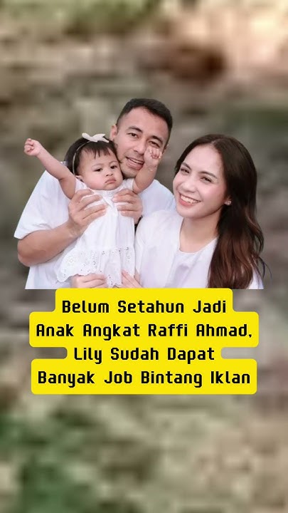 Belum Setahun Jadi Anak Angkat Raffi Ahmad, Baby Lily Sudah Dapat Job Bintang Iklan #short - YouTube