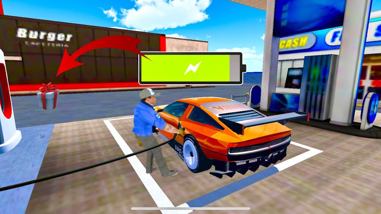 3D Driving Class Simulation || Funny Police Officer Refuel His Super ...