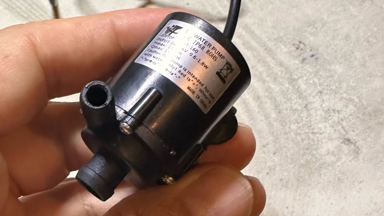 Mini USB pump, quick clip, mini aquarium pump, - YouTube