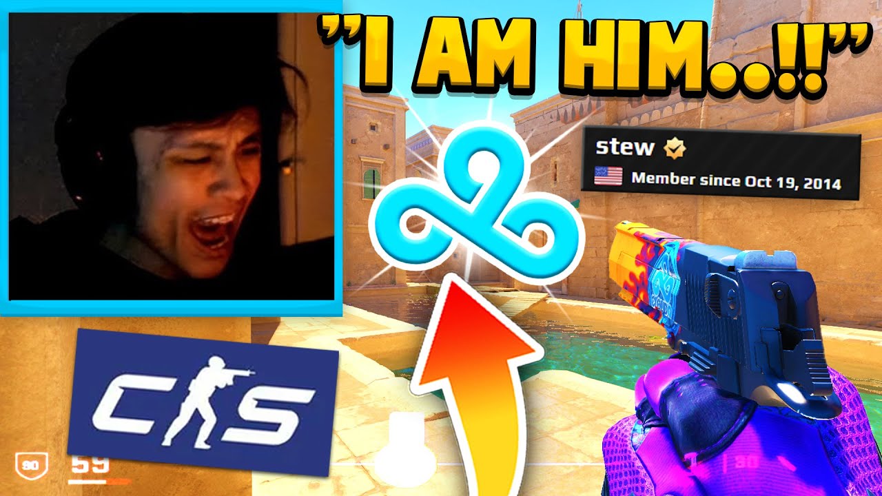 "BACK TO SAVE NA CS!!" - STEWIE GOING HUGE IN CS2 LEVEL 10 FACEIT W ...