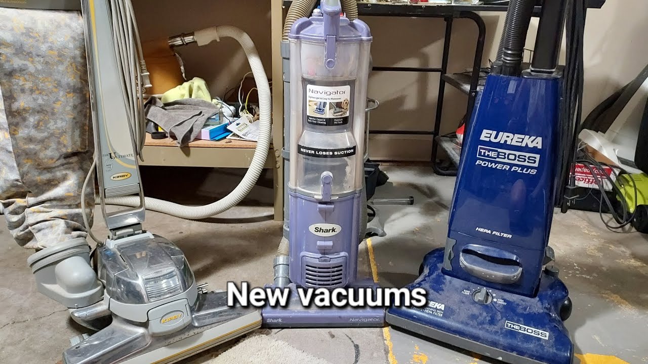 New vacuums: Kirby UG, Shark NV22, Eureka The Boss Power Plus Victory ...