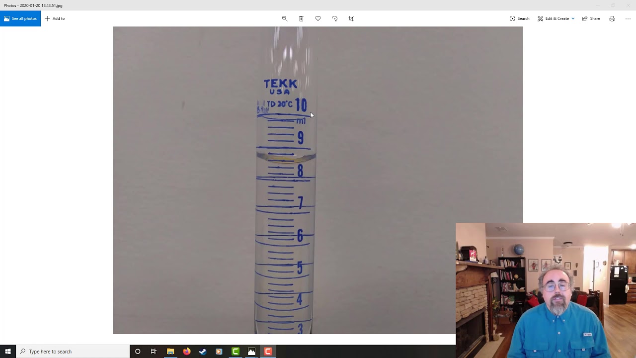 Welcome to the Lab: Reading a Graduated Cylinder and the Meniscus - YouTube