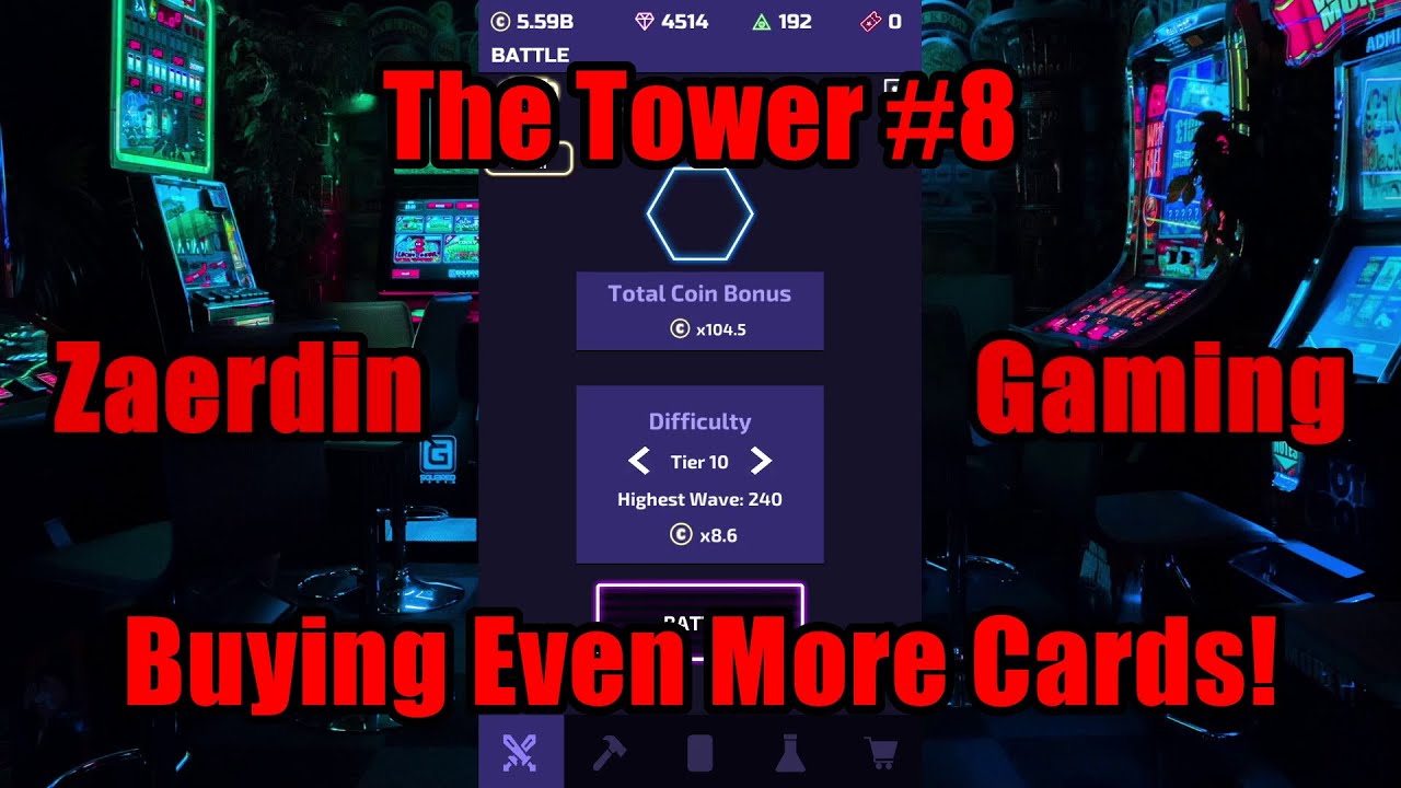 The Tower #8 - Buying Even More Cards! - YouTube