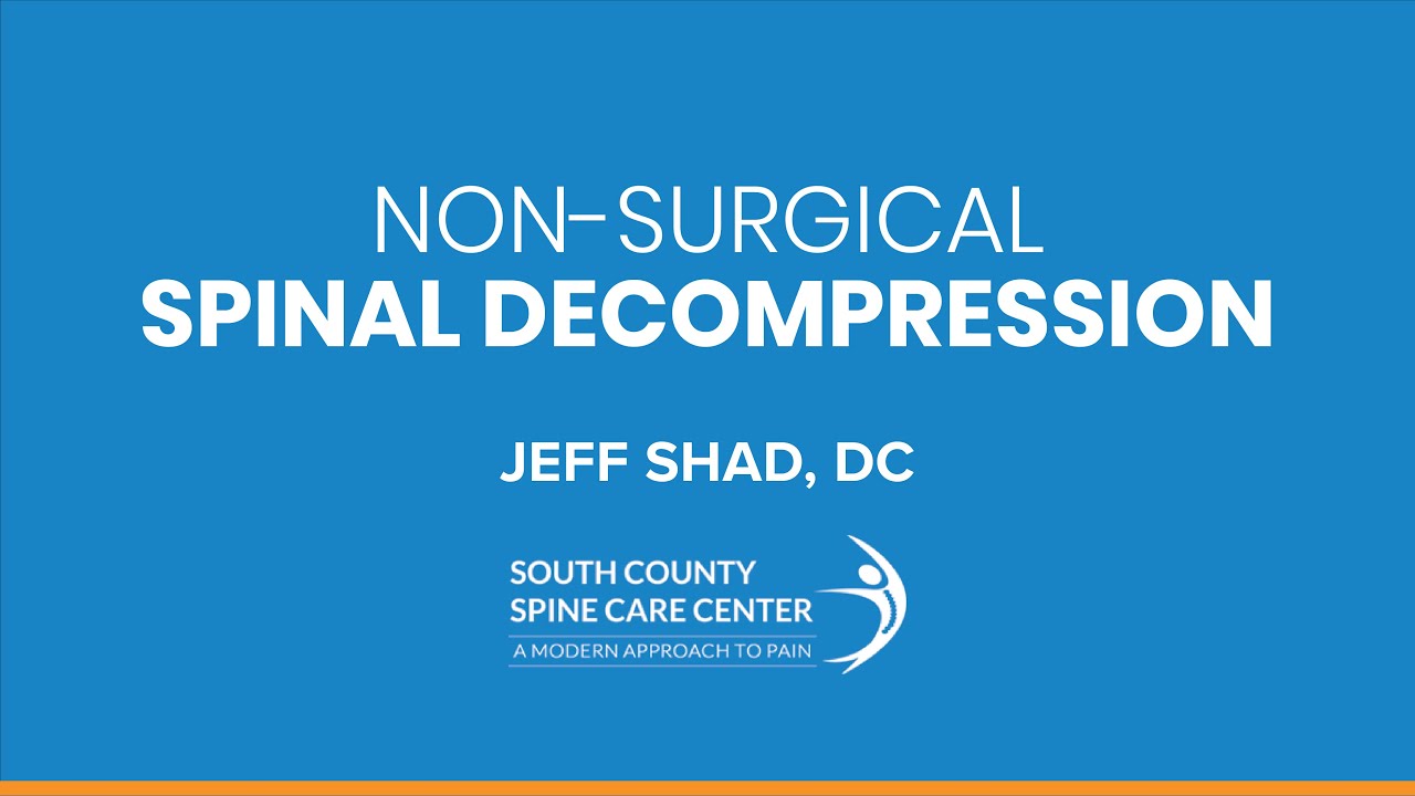 Non-Surgical Spinal Decompression by Dr. Jeff Shad - South County Spine ...