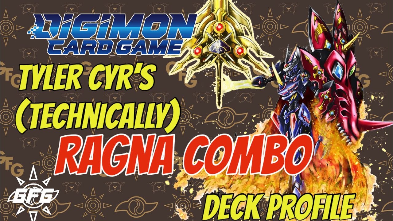 Digimon TCG // ENG BT13 //GFG Ragnaloardmon Combo Deck Profile - YouTube