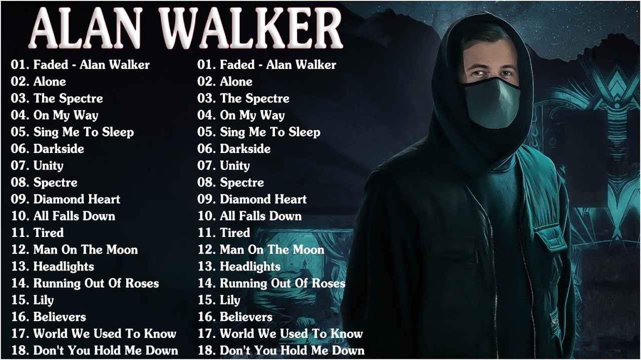 Alan Walker - Top 5 Greatest hits of all time !! - YouTube Music