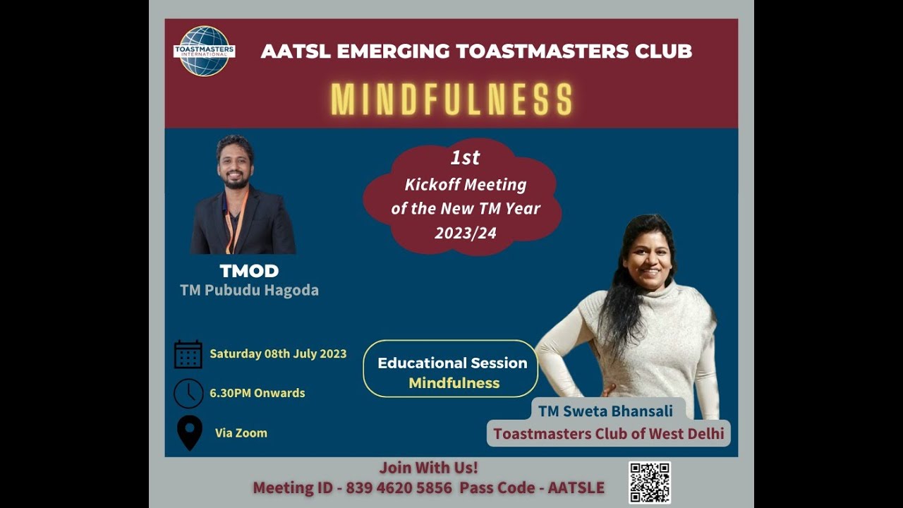 1st Kick-off Meeting of AATSL Emerging TMC for Year 2023/34 ...