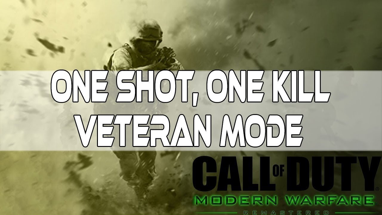 ONE SHOT ONE KILL VETERAN MODE: Get Cpt. MacMillan to the chopper COD ...
