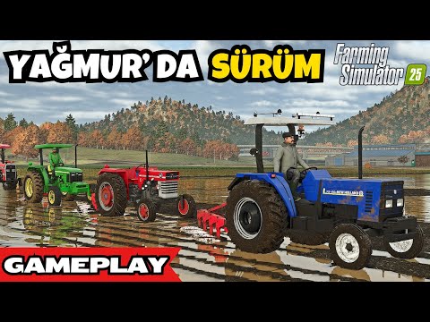 TÜRK MODLARI İLE ÇİFT SÜRÜM | FARMİNG SİMULATOR 25 TÜRKÇE GAMEPLAY