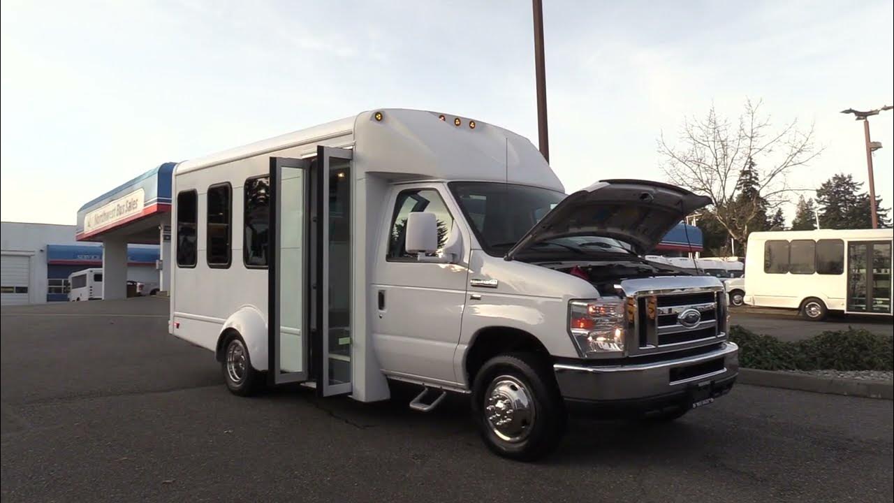 2013 Ford Starcraft Xpress 14 Passenger Shuttle Bus - S29035 - YouTube