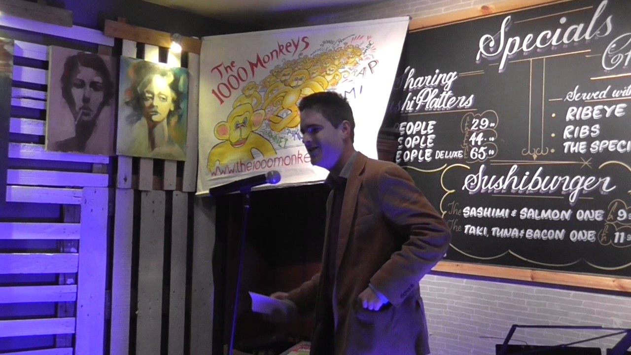 RICHARD HAWTREE reads "April" - YouTube