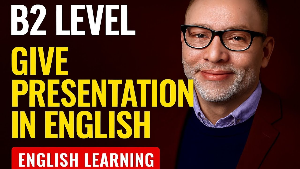 Giving a Presentation or Speech in English | B2 English Practice ...