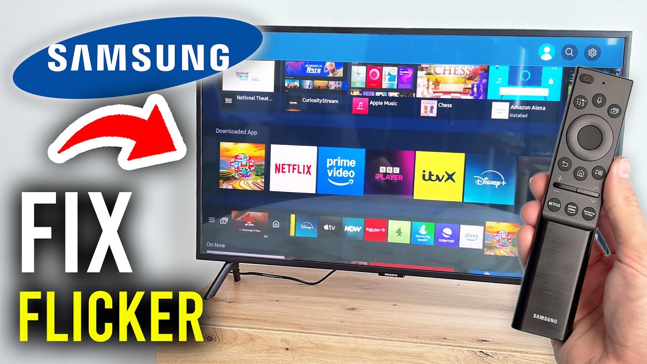 How To Fix Samsung TV Flickering or Flashing Screen - Step By Step ...