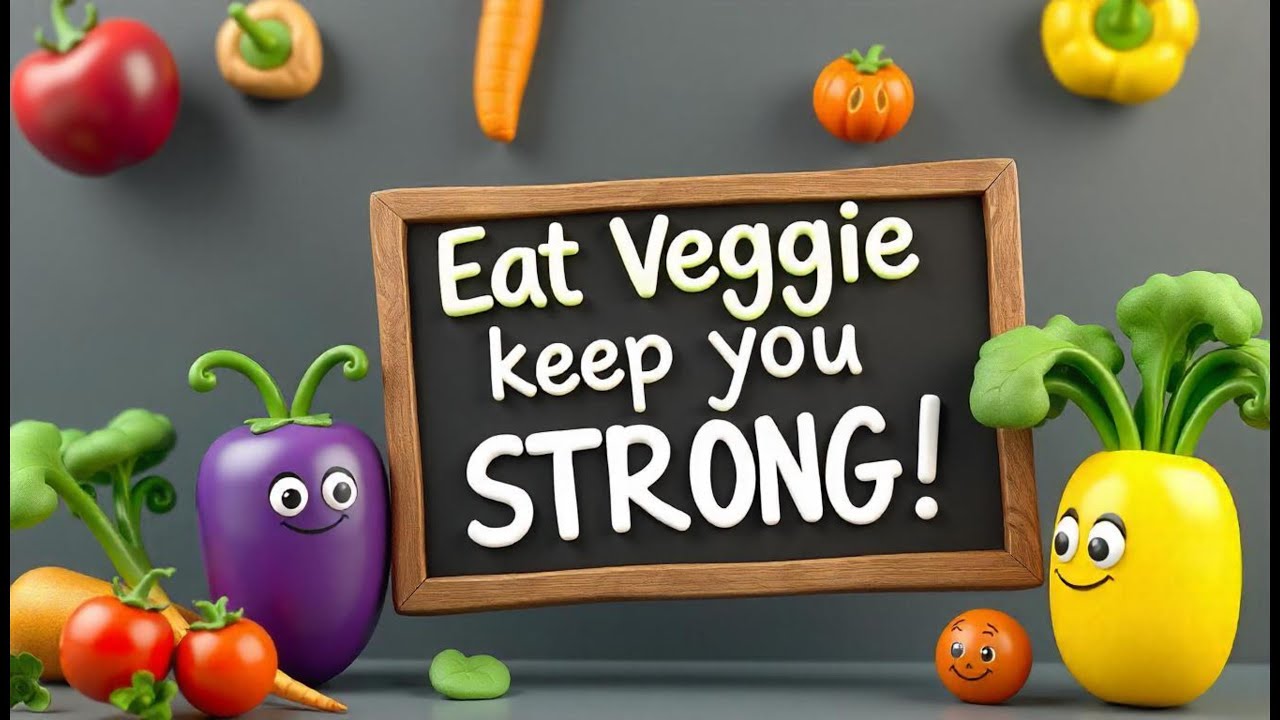 The Rhythm & Rhymes! The Veggie Rhymes! Vegetables! Nursery Rhymes ...
