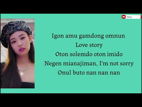 BLACKPINK - JENNIE SOLO lyrics - YouTube