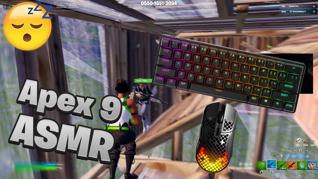 Steelseries Apex 9 Mini ASMR Chill🤩 1v1 Speed Realistic 4K Gameplay🏆 ...