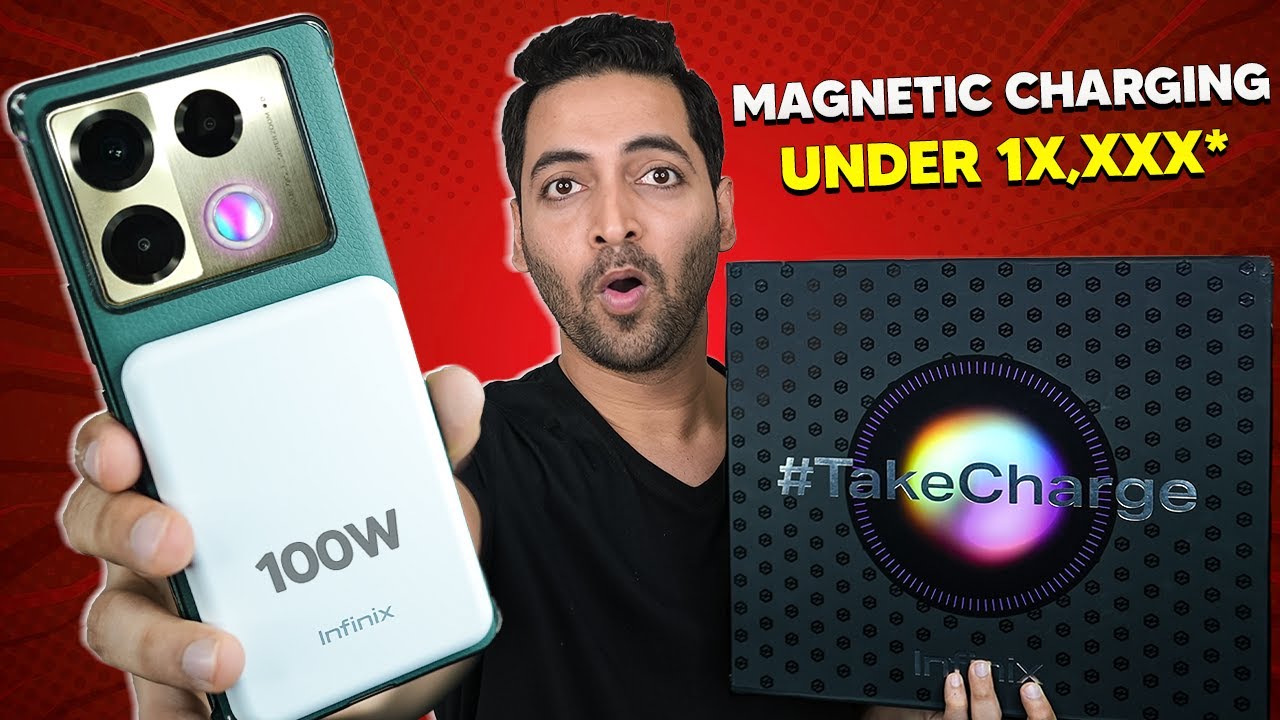 World's First Android Phone With Magnetic Charging ft Infinix Note 40 ...