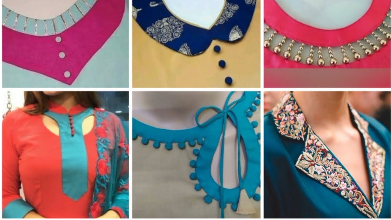 Fancy neck design #design #amazing #creative - YouTube