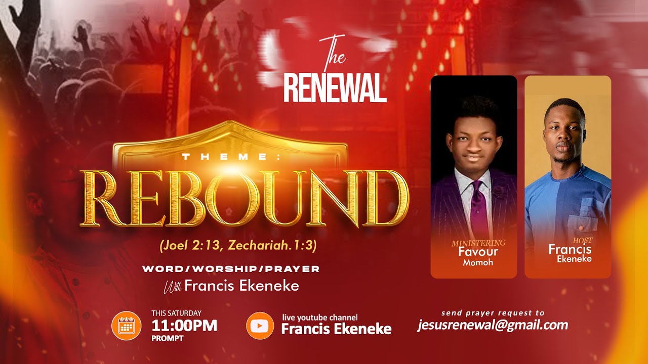 Spiritual Rebound _ Prophetic Words, Prayer and Worship 🙏 🤲 - YouTube