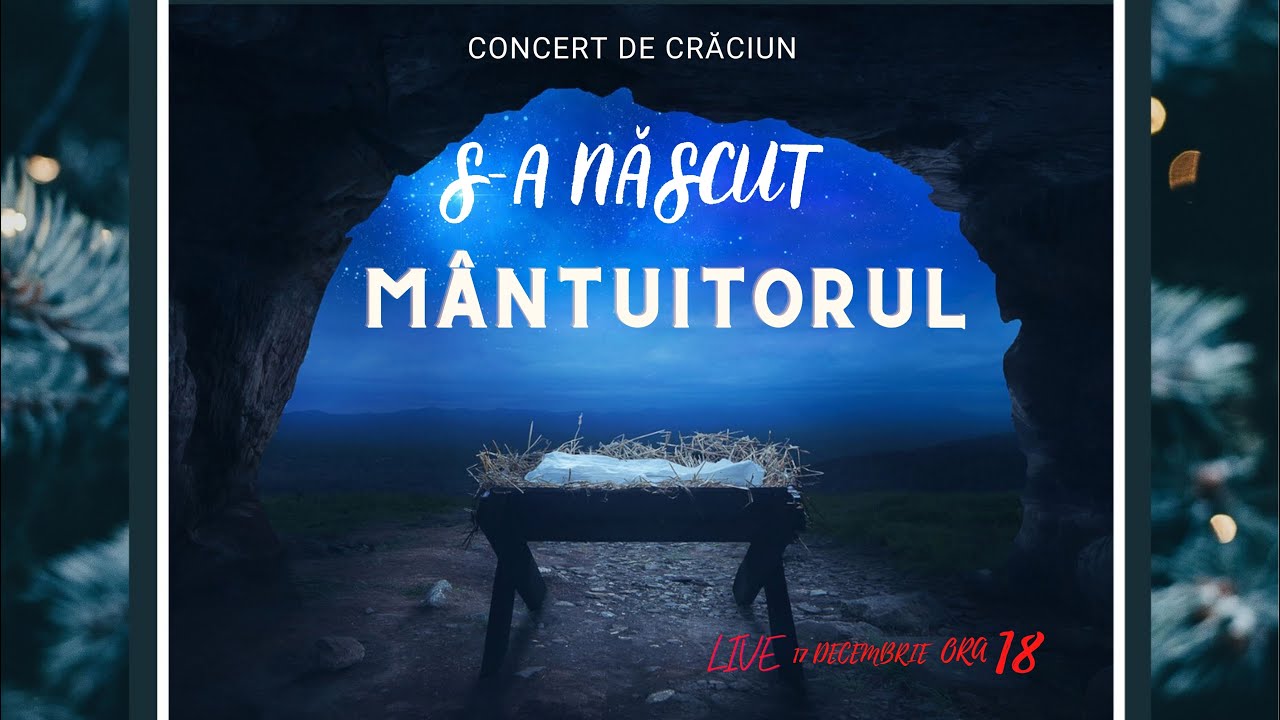 CONCERT DE CRACIUN S-A NASCUT MANTUITORUL 2022 - YouTube
