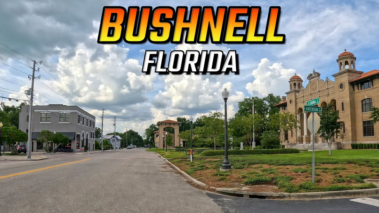 Bushnell Florida Scenic Drive Tour - YouTube