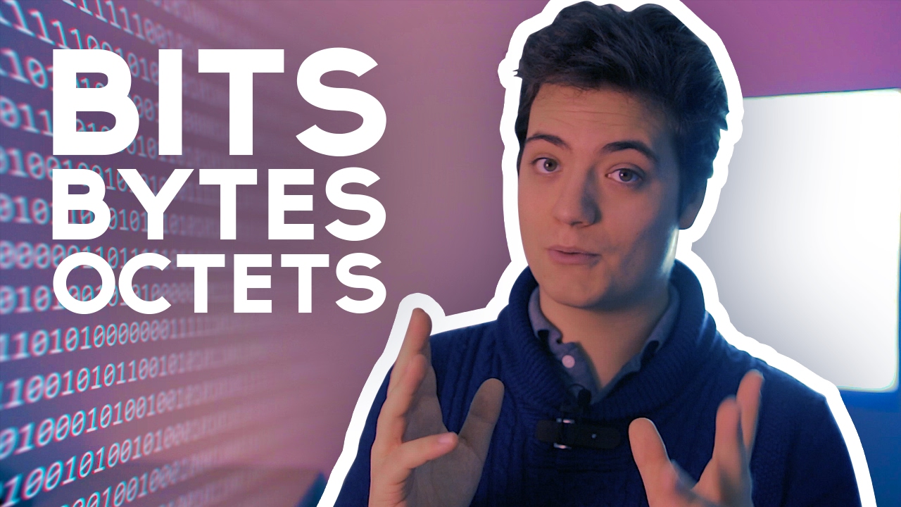Différence entre Bits, Bytes et Octets - Volumes et Débits - YouTube