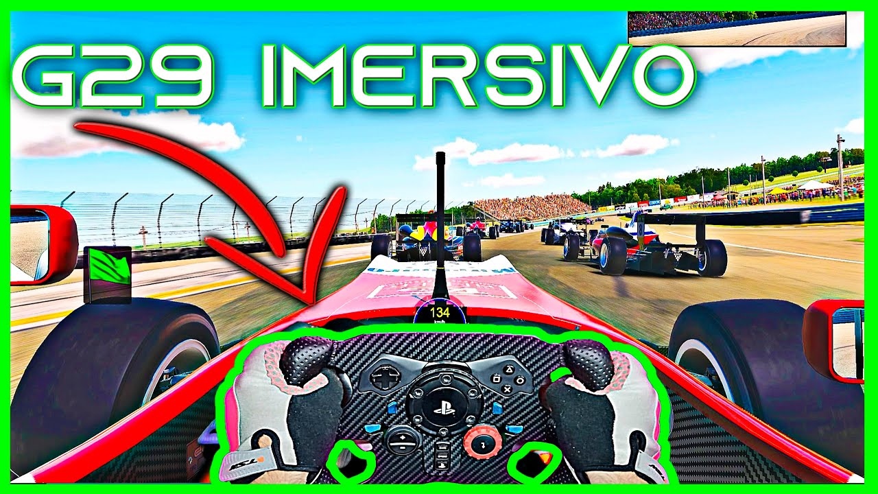FORMULA 3 WATKINS GLEN IRACING - G29 IMERSIVO - Logitech - YouTube