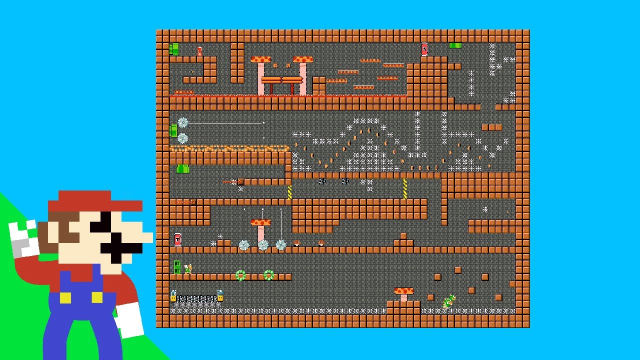 Mario square maze challenge - YouTube