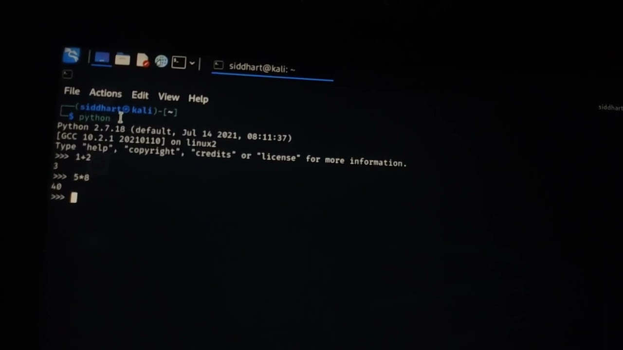 Run Python In Kali Linux YouTube Run Python In Kali Linux YouTube