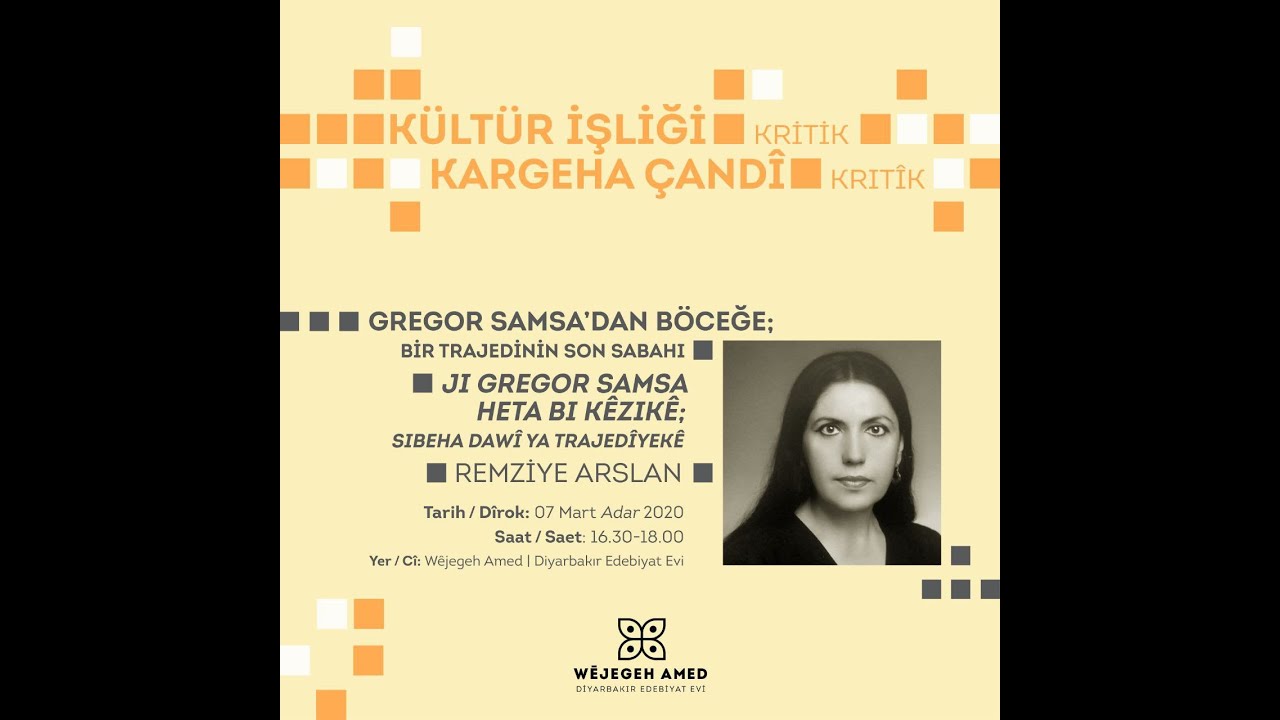 Gregor Samsa'dan Böceğe; Bir Trajedinin Son Sabahı Remziye Arslan - YouTube