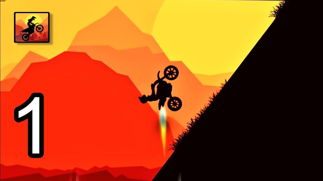 Sunset bike racer motocross gameplay in android tr games - YouTube
