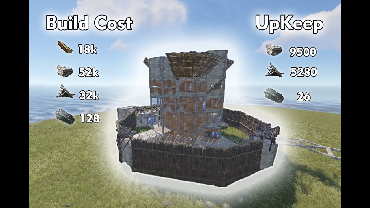 RUST SOLO/DUO BASE DESIGN // 2x1 Bunker, WideGaps, Split Compound - YouTube