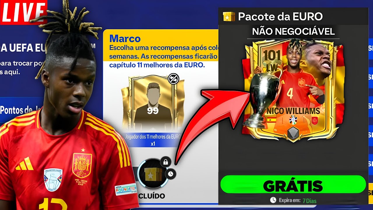 🔴 AO VIVO 🔴 SELEÇÃO DA EURO NO FC MOBILE! - YouTube