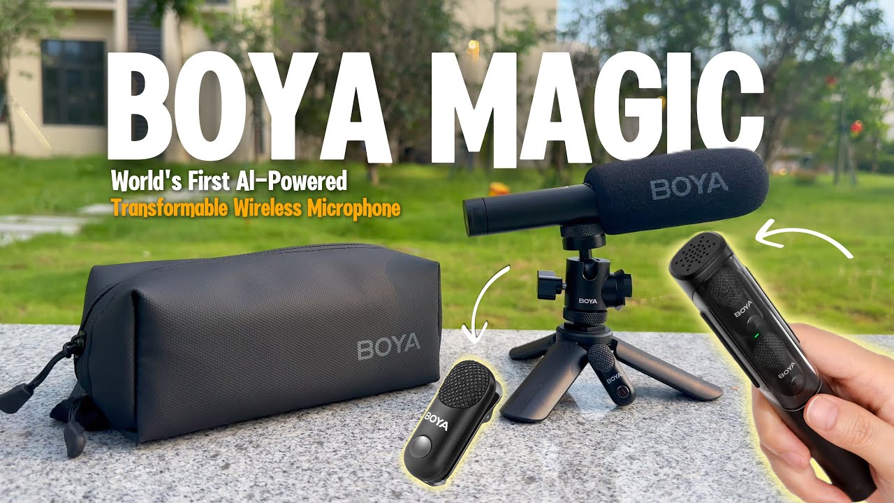 1 Mic Supports 4 Forms | World's First Al-Powered Transformable ...